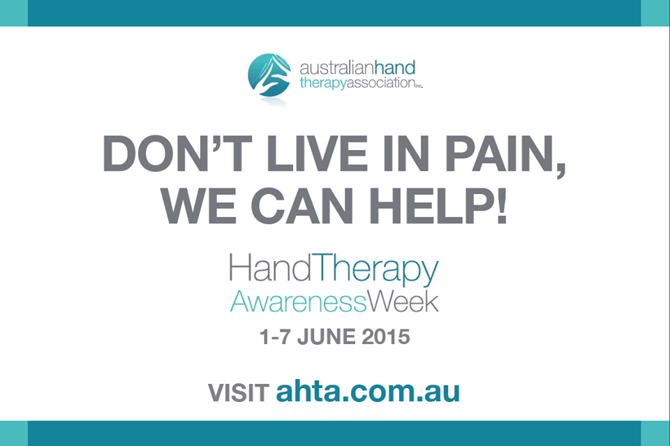 Hand Therapy Awareness Week 2015 | MGS Physiotherapy